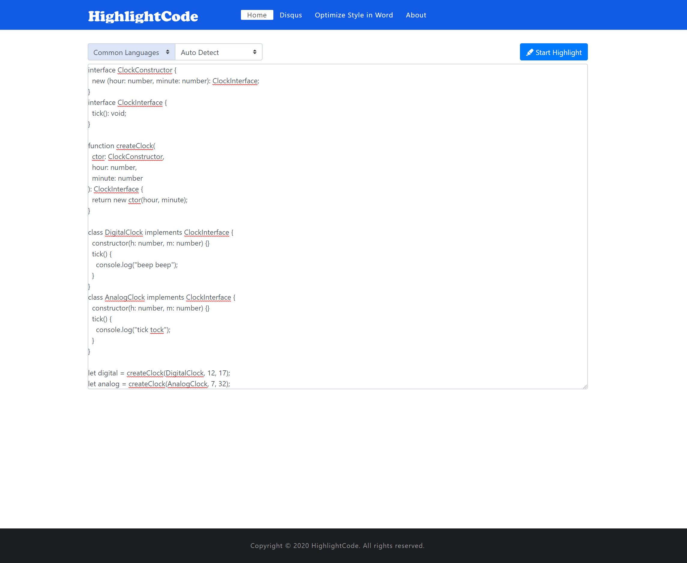 在线代码高亮工具，无缝粘贴到 Word 中_在线高亮-CSDN博客
