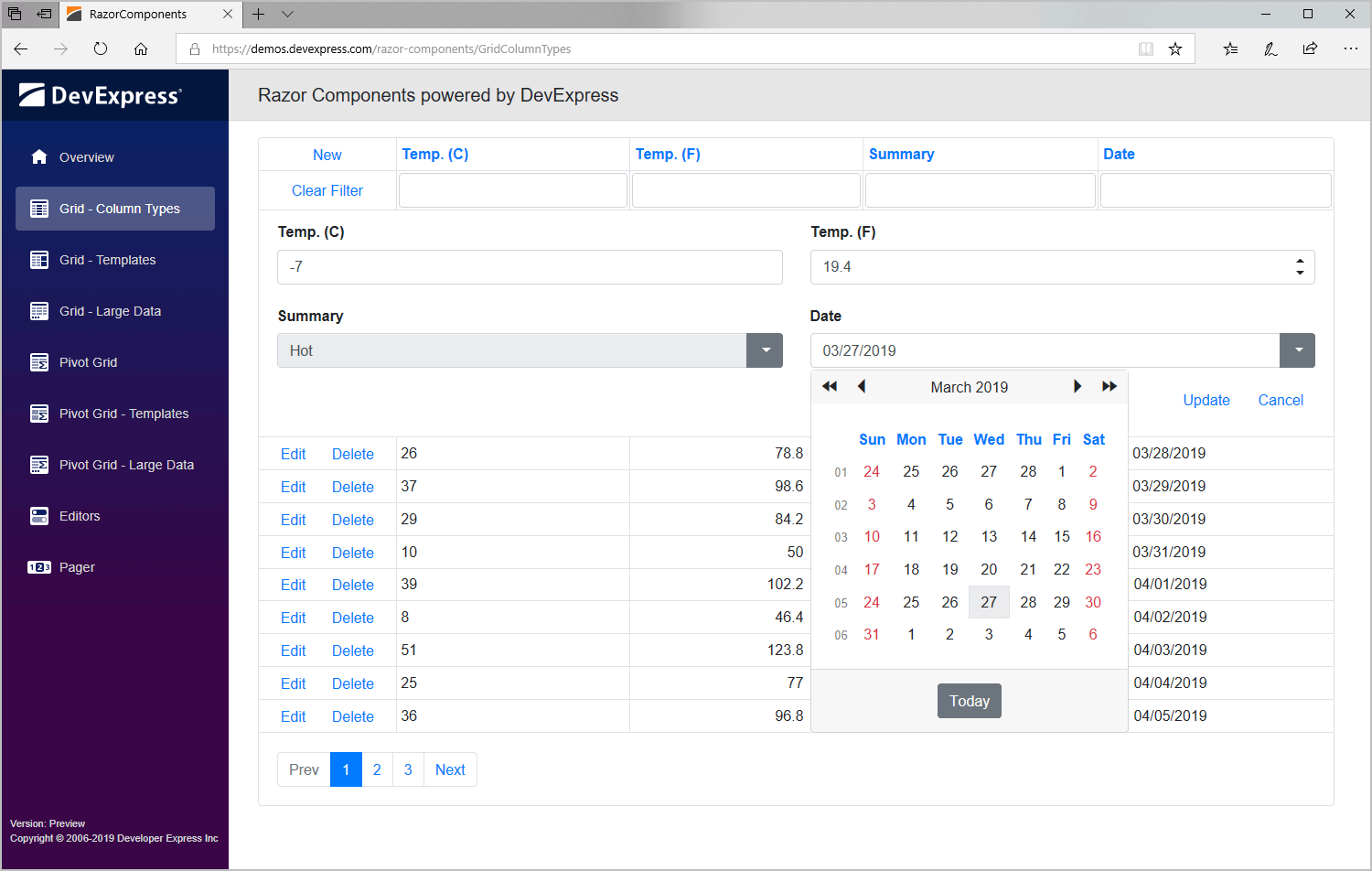 .Net界面开发必备！DevExpress Blazor UI全新组件助力界面开发_blazor grid组件-CSDN博客