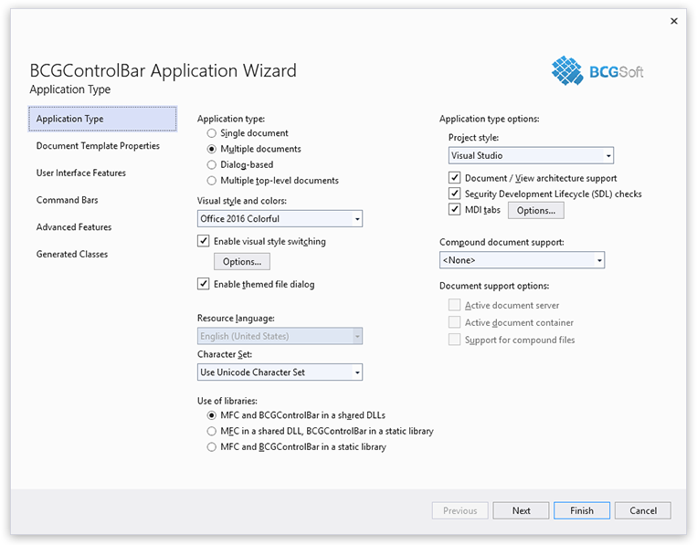 MFC界面开发工具，BCGControlBar v30.4详解——Ribbon Bar控件_vs2017 bcgcontrolbar v30-CSDN博客