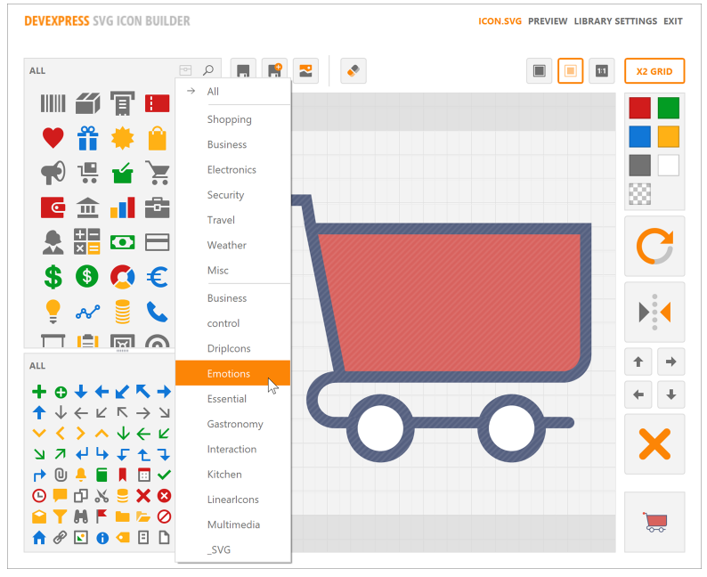 如何使用DevExpress Winforms自定义图标？这篇文章教你一招_c++builder devexpress 增加大图标-CSDN博客