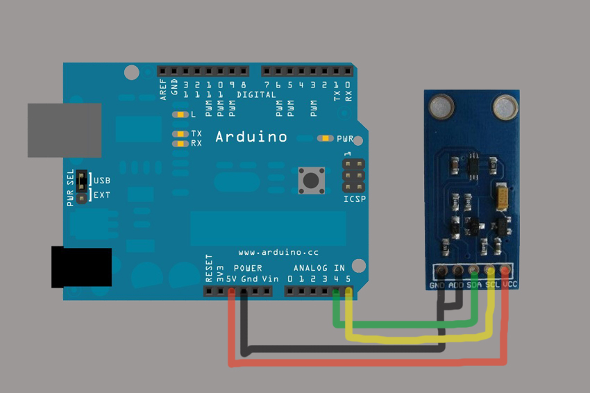 Arduino——光照传感器BH1750(数字型,I2C接口)_bh1750光照传感器-CSDN博客