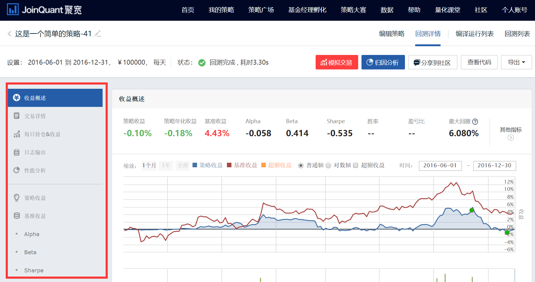 QUANT[2]:量化交易策略基本框架搭建_量化投资策略教学实验平台 技术框架-CSDN博客