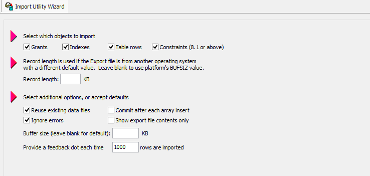 Import And Export Dmp Data Using Toad Programmer Sought