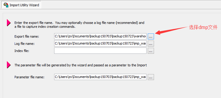 Import and export dmp data using Toad - Programmer Sought