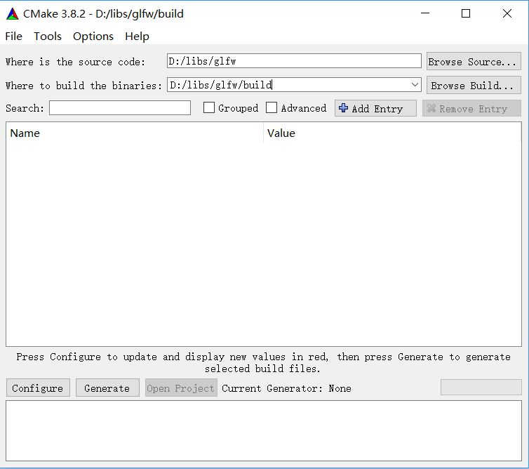 [OpenGL]配置GLFW（超详细）_opengl glfw配置-CSDN博客