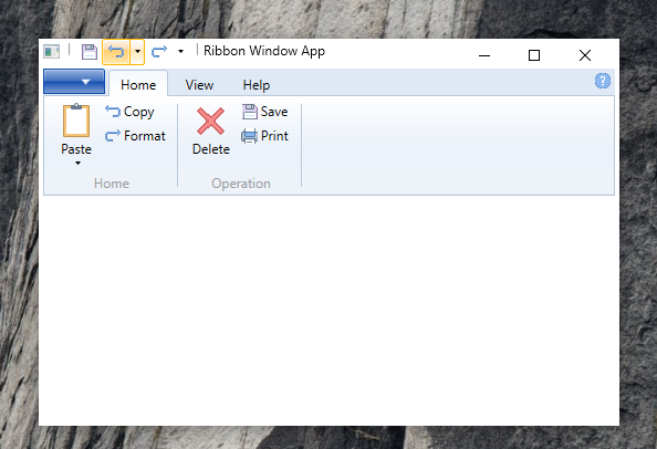 WPF中Ribbon控件的使用_ribbon wpf_深圳视觉软件JJ的博客-CSDN博客