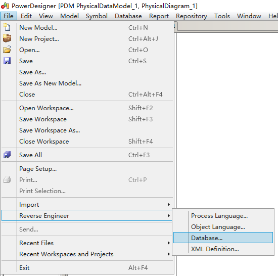 Powerdesigner 从postgresql数据库中绘制er图powerdesigner画er图教程 Pg数据库 Csdn博客 