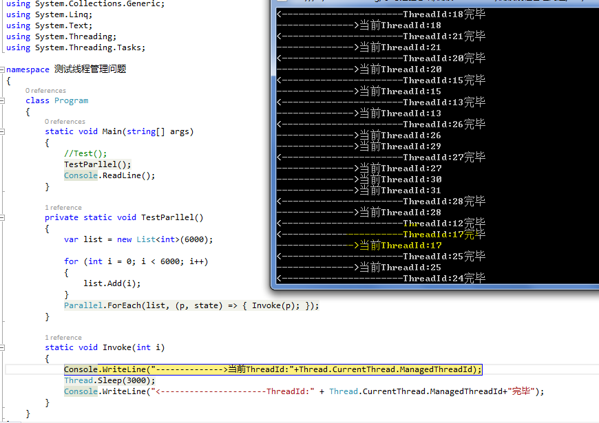 Parallel的使用 之parallel Forrech Parallel Foreach Csdn博客