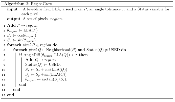 [学习opencv]直线段检测算法/直线提取算法--LSD：a Line Segment Detector_lsd opencv-CSDN博客