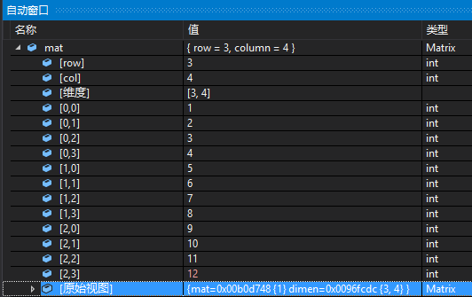 Visual Studio中使用Debug Visualizers在C++中实现对原始类的自定义调试信息显示_c++ 开发中自定义调试信息的 ...