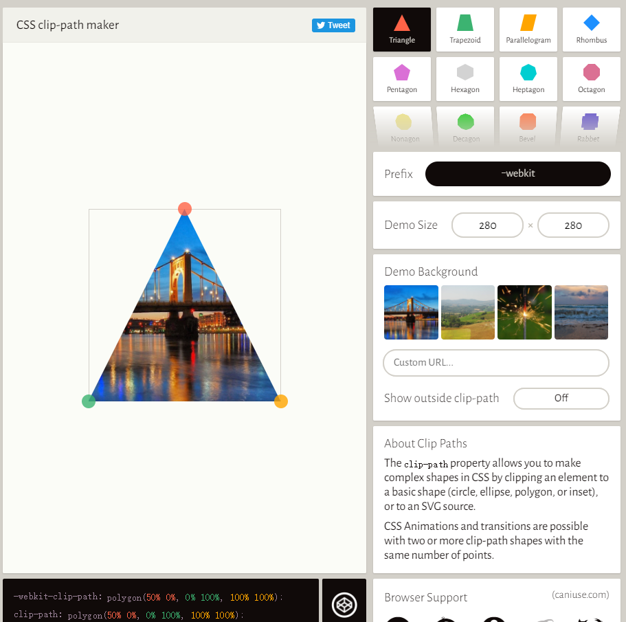 CSS中的路径裁剪样式clip-path的使用_css 剪辑路径制作工具使用教程-CSDN博客
