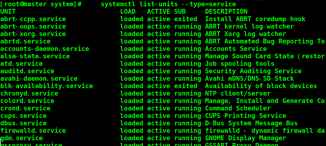 Centos7 服务 Service 设置命令 Systemctl 用法 （替代service 和 Chkconfig） Centos6 6