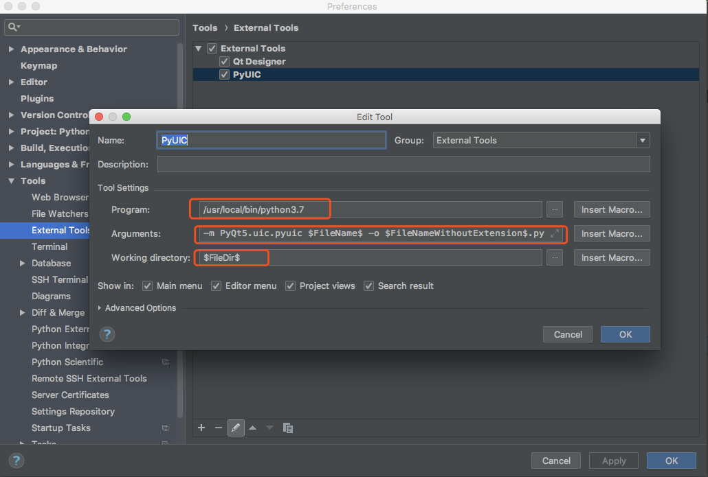 Mac下pyqt5+qtdesigner环境搭建_mac 安装 qt designer-CSDN博客