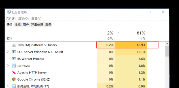 Java(TM) Platform SE binary 内存占很高-CSDN社区