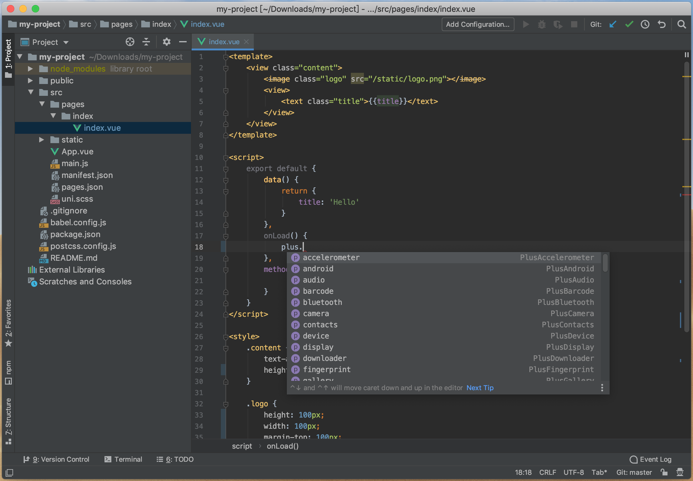 在 WebStorm 中开发 uni-app_webstorm uniapp-CSDN博客