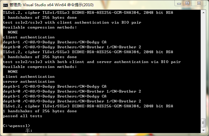 Windows7(64位)环境下安装openssl详细步骤+图解（亲测有效分享）_爱风的自由的博客-CSDN博客