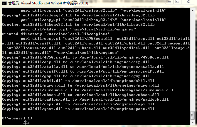Windows7(64位)环境下安装openssl详细步骤+图解（亲测有效分享）_爱风的自由的博客-CSDN博客