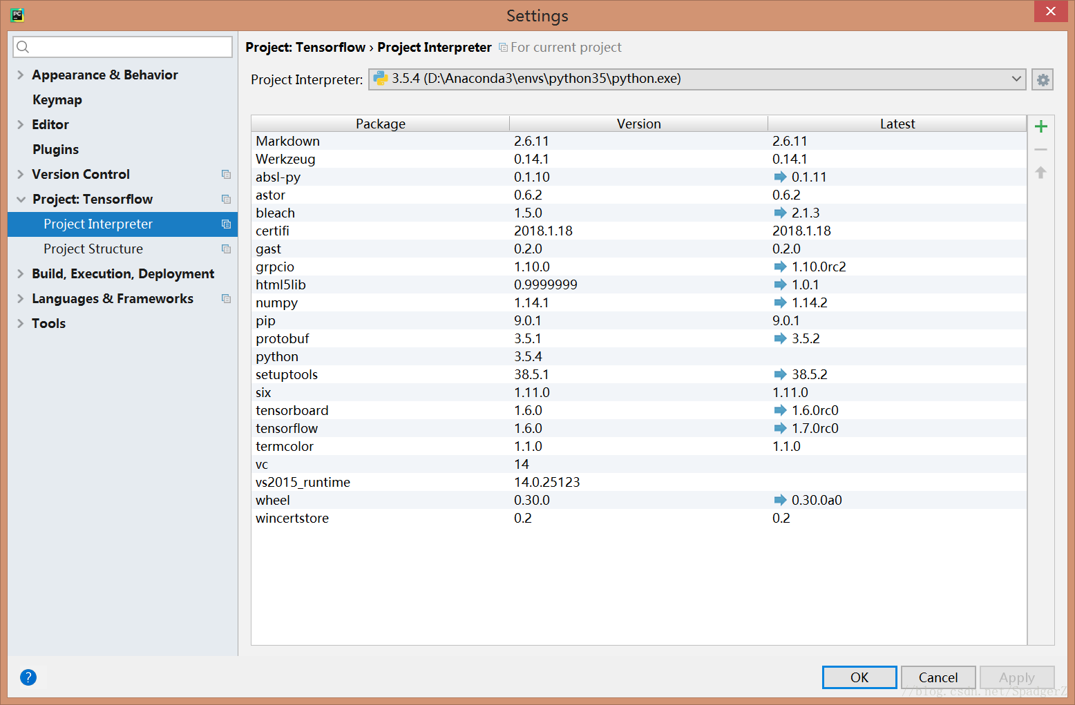 解决“PyCharm ImportError: No module named tensorflow”问题_pycharm no module named 'tensorflow-CSDN博客
