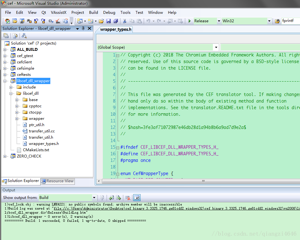 mfc 集成 cef3 生成 vs 工程及编译示例_mfc编译cef-CSDN博客