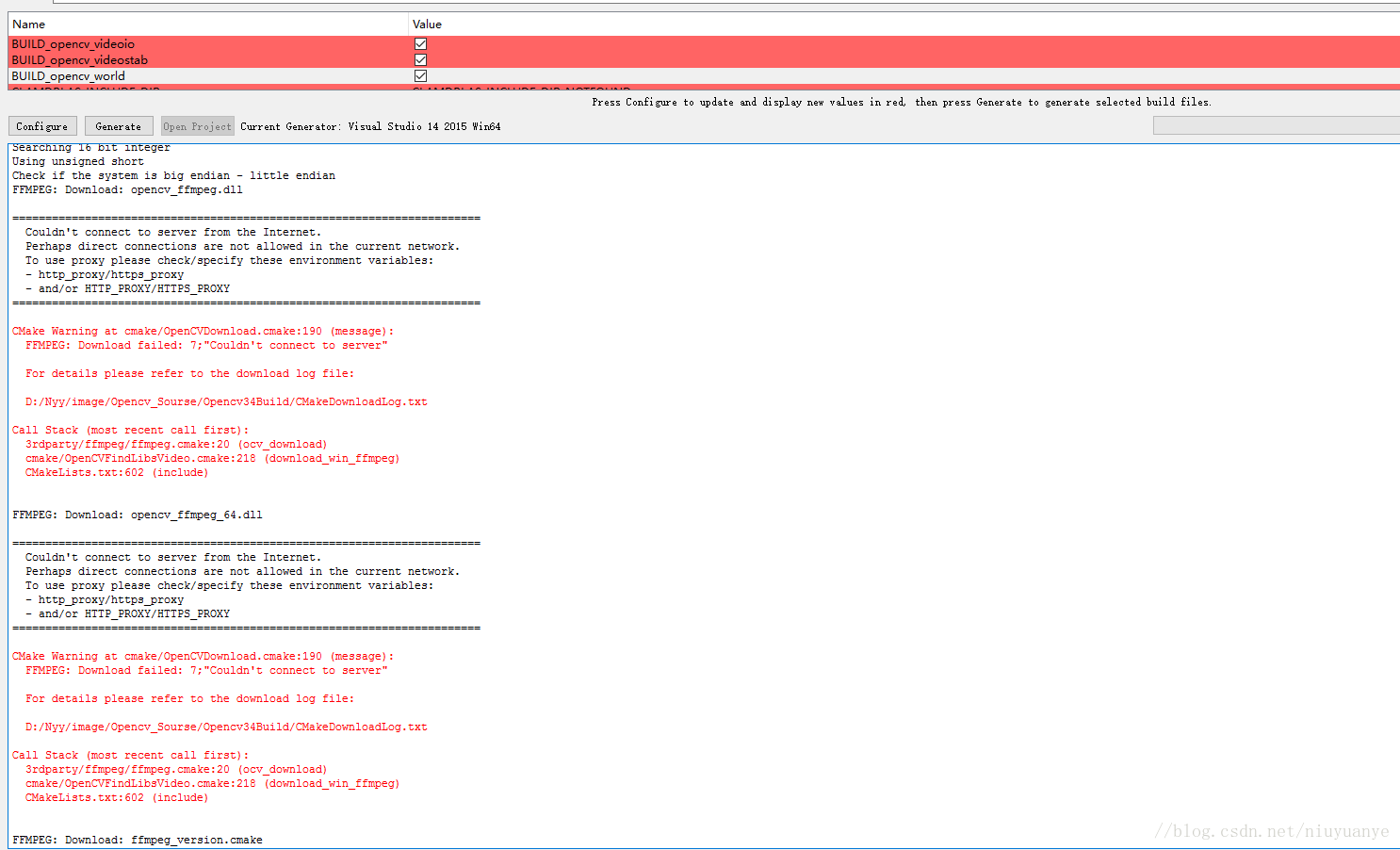 vs2015下Cmake3.10编译Opencv3.4及opencv_contrib3.4在Windows10_opencv3.4 配合哪个版本的cmake好?-CSDN博客