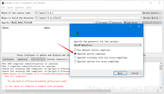 OpenCV开发笔记（〇）：使用mingw530_32编译openCV3.4.1源码，搭建Qt5.9.3的openCV开发环境_人工智能_红模仿的小作坊-CSDN博客
