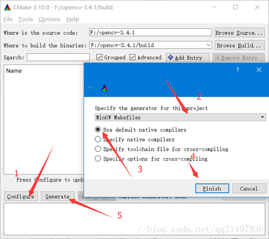 OpenCV开发笔记（〇）：使用mingw530_32编译openCV3.4.1源码，搭建Qt5.9.3的openCV开发环境_人工智能_红模仿的小作坊-CSDN博客