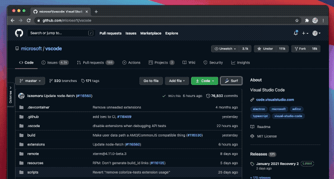 用 VS Code 直接浏览 GitHub 代码-CSDN博客