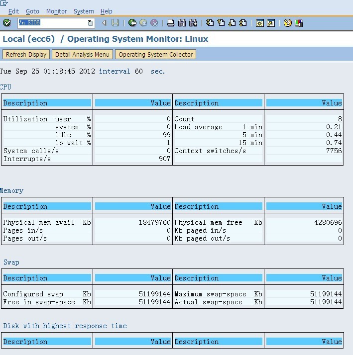 Sap Bw 分析问题常用 Tcode：al11，st06，sm51，sm64，st05，st04，sm37sap St04 Csdn博客 