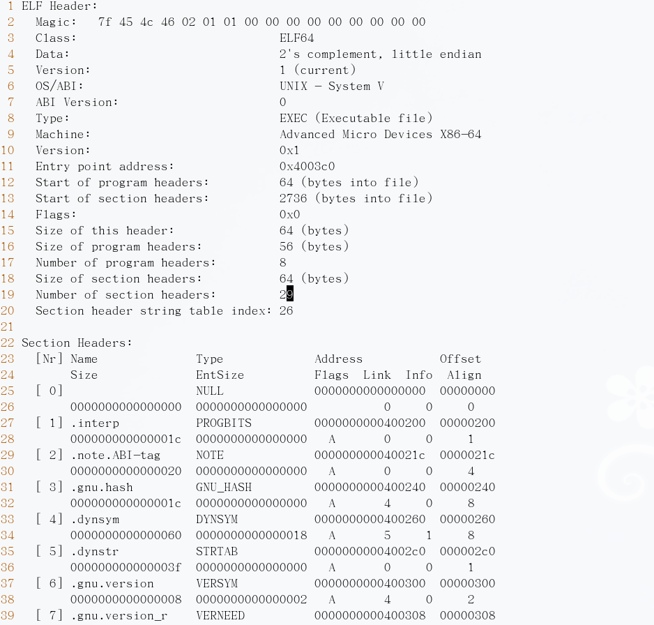 ELF格式文件符号表全解析及readelf命令使用方法_readelf ndx-CSDN博客