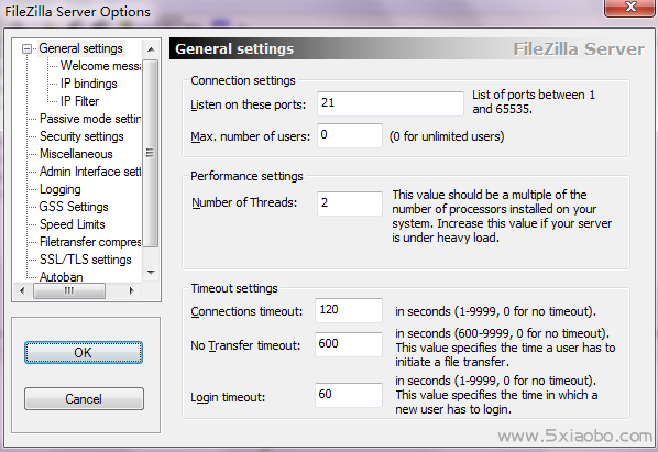 FileZilla Server超详细配置_filezillaserver-CSDN博客