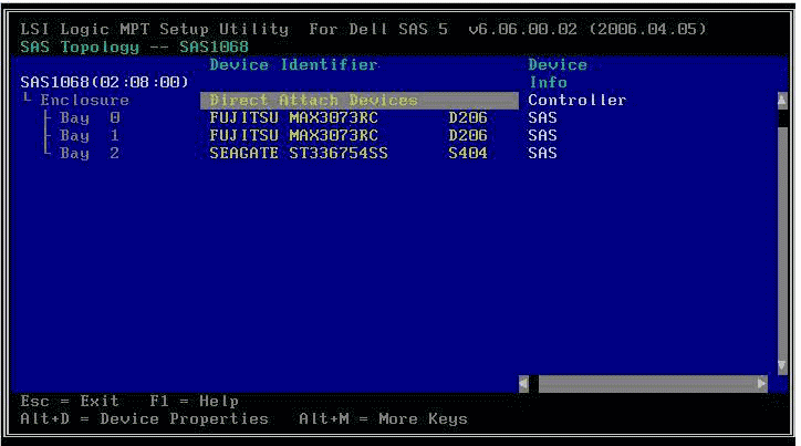 dell服务器 SAS5、6IR阵列卡配置方法(图文详解)_sas2008阵列卡配置-CSDN博客