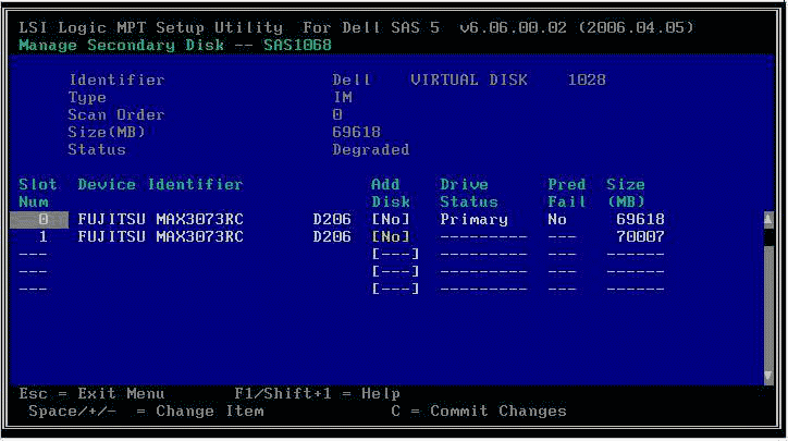 dell服务器 SAS5、6IR阵列卡配置方法(图文详解)_sas2008阵列卡配置-CSDN博客