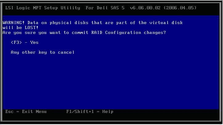 dell服务器 SAS5、6IR阵列卡配置方法(图文详解)_sas2008阵列卡配置-CSDN博客