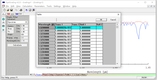 基于optigrating光纤光栅光谱的模拟分析简明教程-CSDN博客