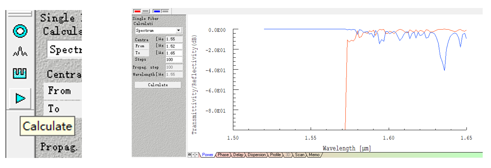 基于optigrating光纤光栅光谱的模拟分析简明教程-CSDN博客