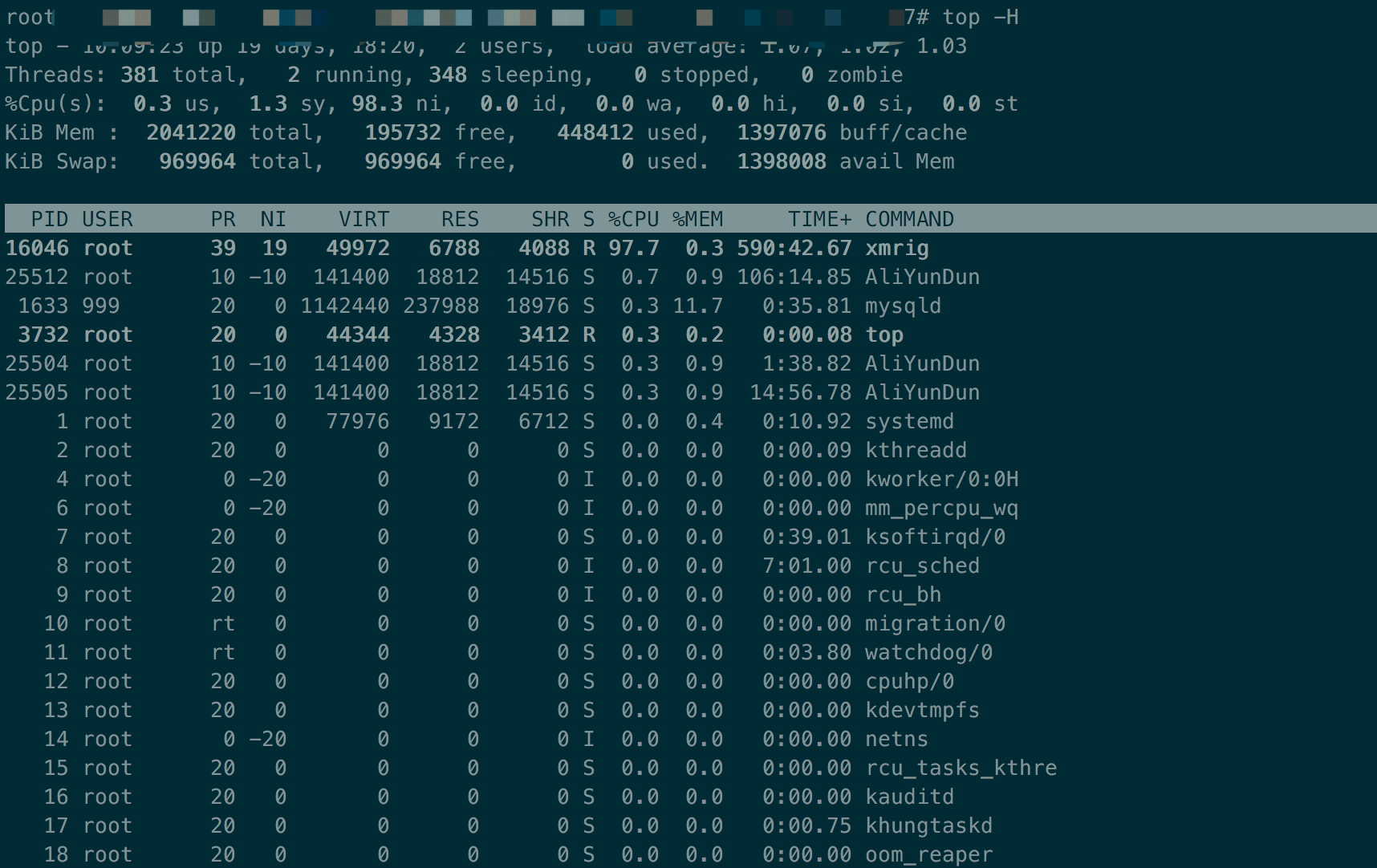 博客被挖矿程序xmrig入侵以及我的解决方案(docker安全)_xmrig怎么入侵的-CSDN博客