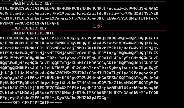 jdk的keytool生成jks和获取jks的信息,公匙 - 程序员大本营