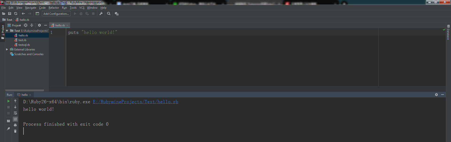 Window下搭建Ruby开发环境_windows ruby 环境下载-CSDN博客