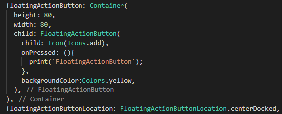 Flutter中的浮动按钮 Floatingactionbutton Csdn博客