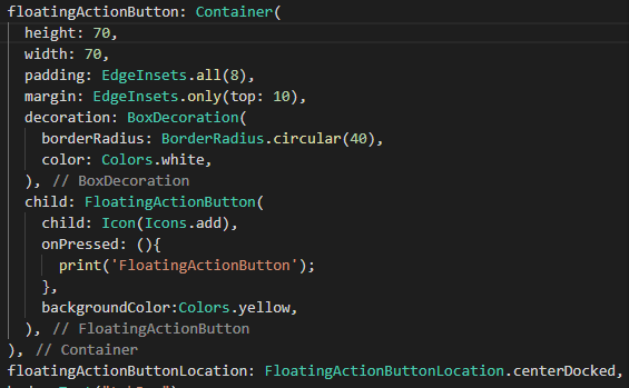 Flutter中的浮动按钮 Floatingactionbutton Csdn博客