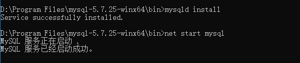 Mounting the windows compressed mysql 5.7 - Programmer Sought