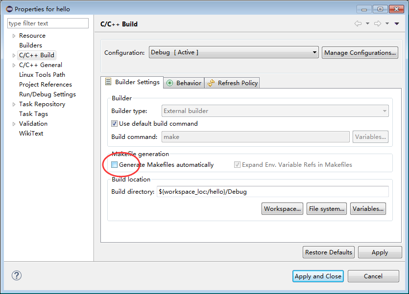 eclipse自己编写makefile的设置_eclipse如何修改makefile-CSDN博客