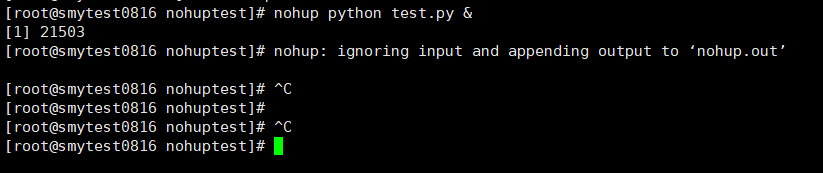 Linux系统，nohup和&的区别，前台和后台显示_用户账号退出-CSDN博客