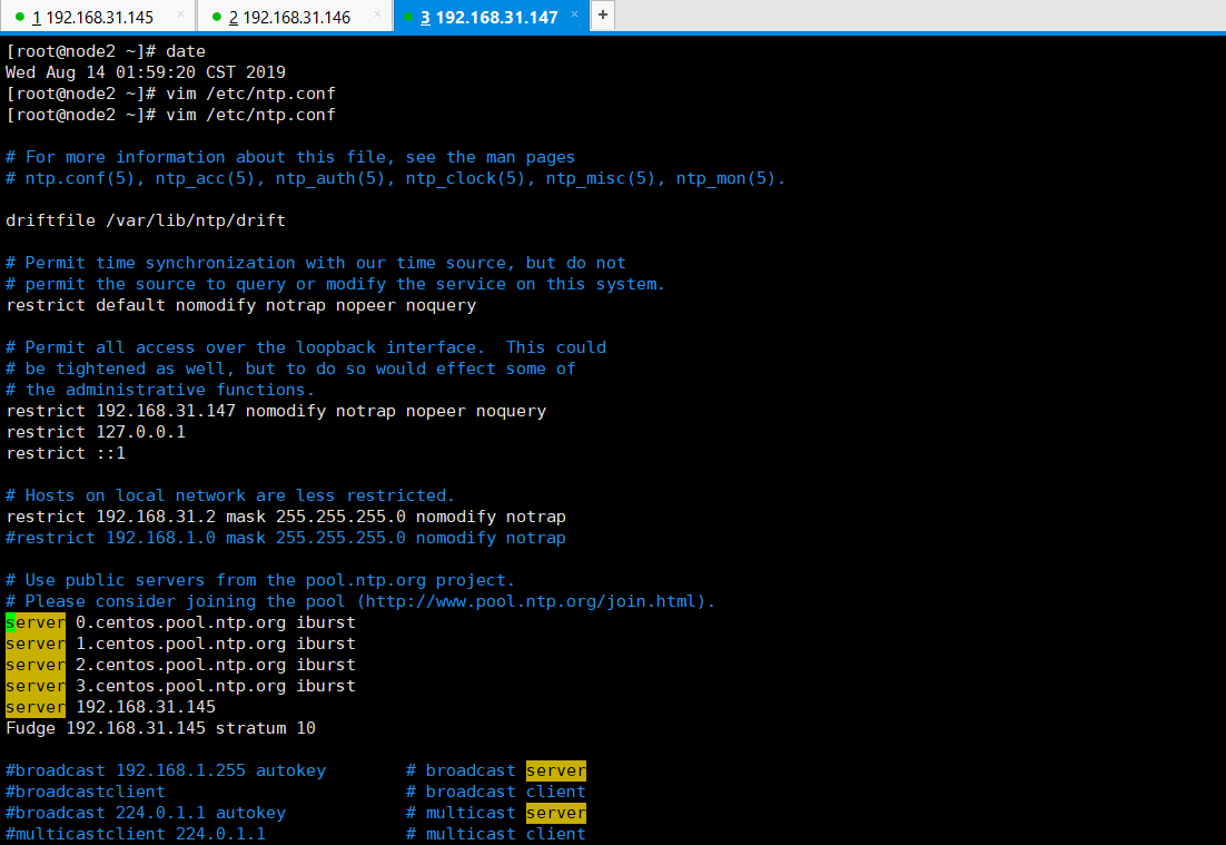 centos7配置ntp时间服务器_centos7 修改ntp.conf-CSDN博客