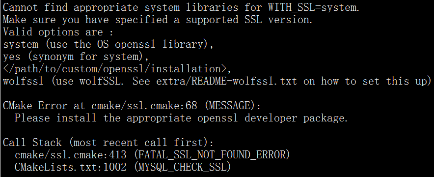 CentOS7安装mysql8.0编译报错集合_please do not build in-source. out-of source build-CSDN博客
