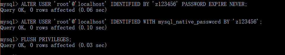 MySQL 5.7 修改密码_alter user 'root'@'localhost' identified by 'passw-CSDN博客