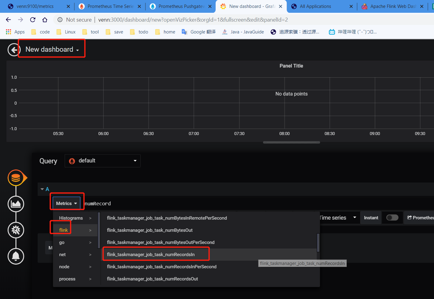flink监控基于pushgateway+prometheus+grafana构建_pushgateway 收集flink-CSDN博客