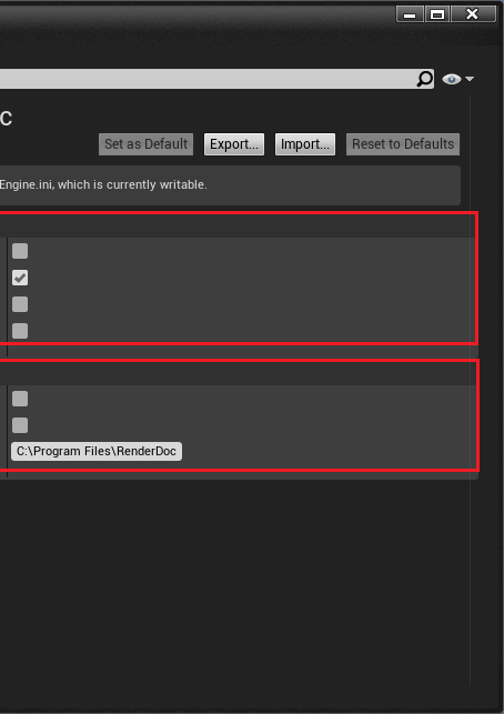 Ue4中使用renderdoc截帧ue4framecapture Csdn博客 