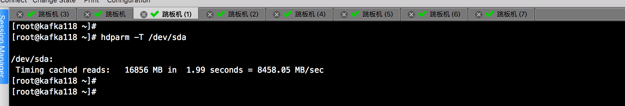 Linux测试硬盘读性能的常用工具-hdparm和dd俩搭档_yum -y install hdparm-CSDN博客