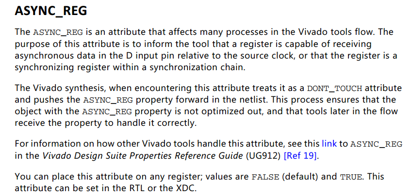 对编译特性(* ASYNC_REG = “TRUE” *)的理解_asyncreg=true-CSDN博客
